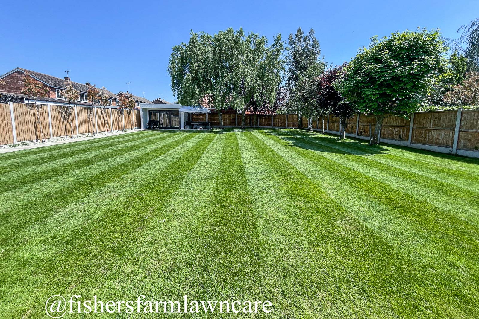 Fully Maintained Lawns – Fishers Farm Lawncare